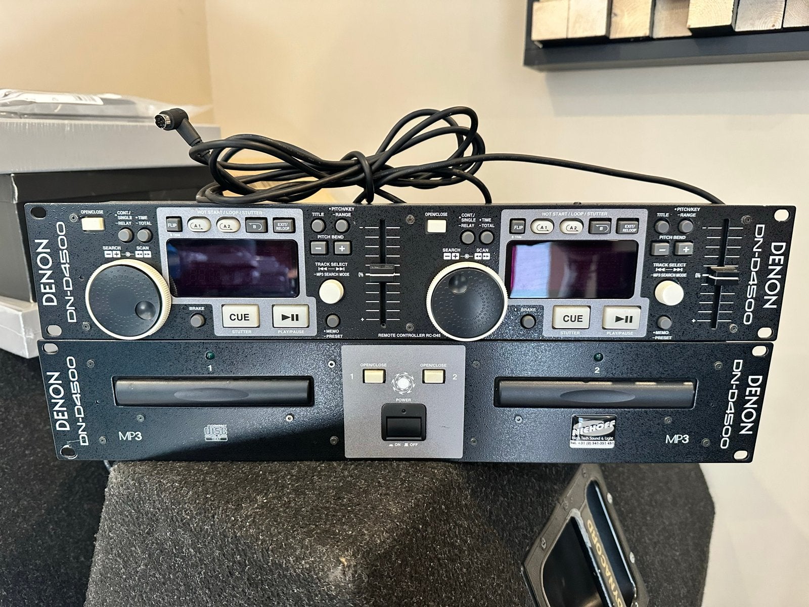 ≥ Denon DN-D4500 CD-speler met defecte lades — Cd-spelers — Marktplaats