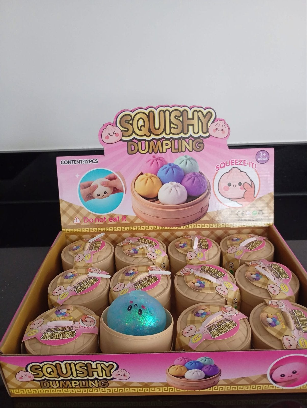 ≥ Squishy Dumpling Stressbal met glitters — Speelgoed | Overig ...