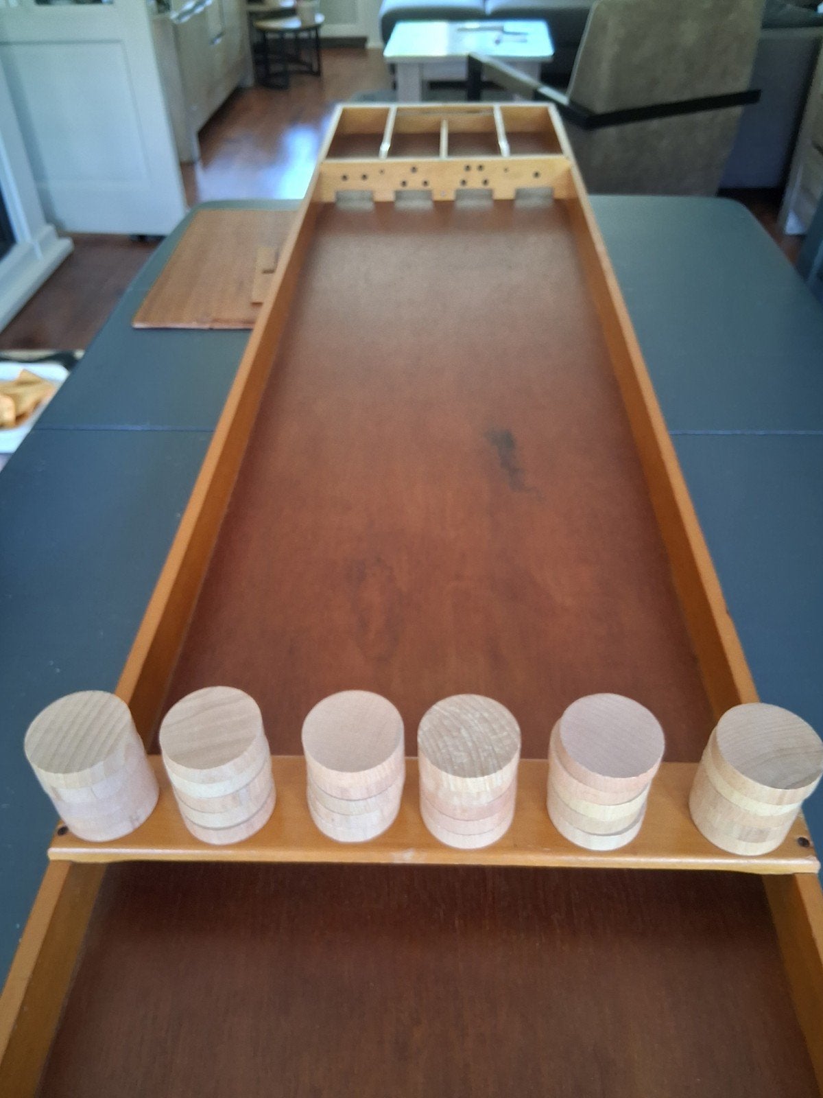 ≥ Homas Sjoelbak 2 meter met 30 stenen - Lekker glad! — Overige Hobby ...