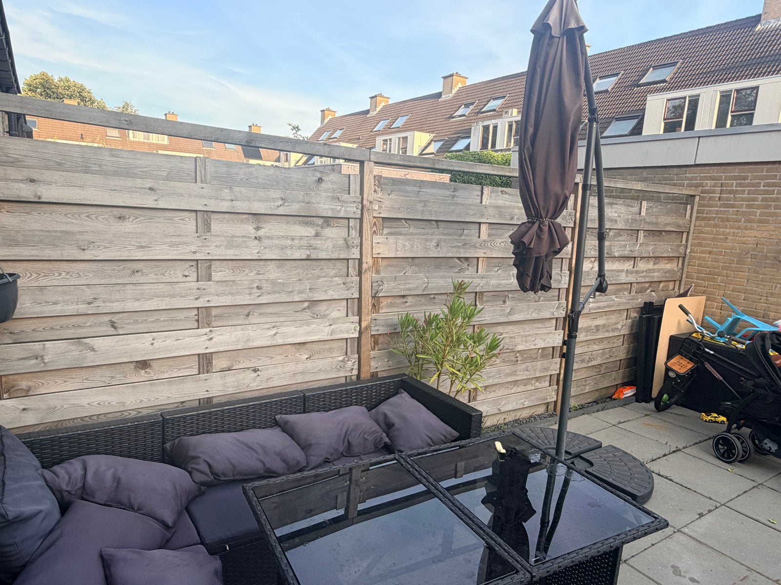 ≥ Houten schuttingdelen en poort — Schuttingen — Marktplaats