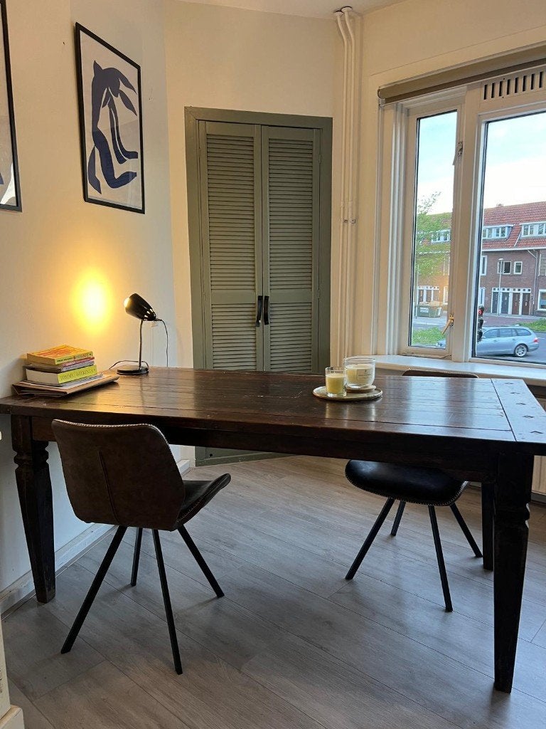 ≥ Authentieke massief houten kloostertafel — Tafels | Eettafels ...