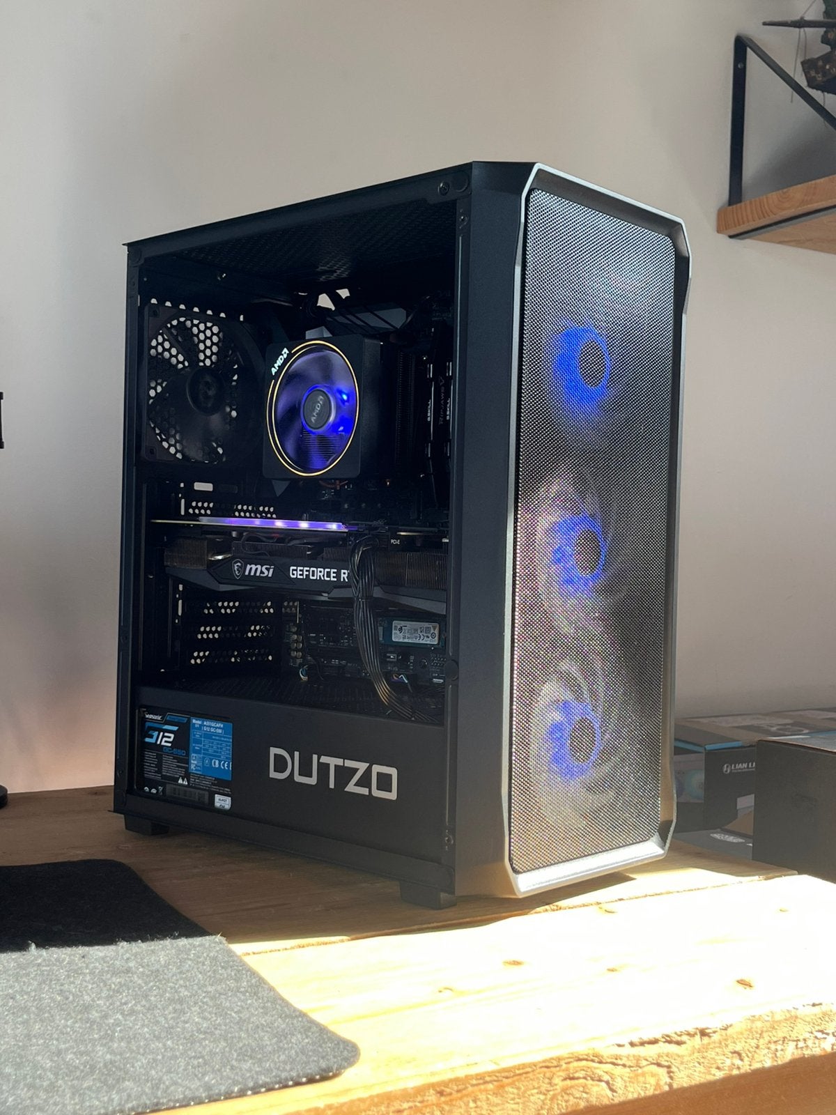 ≥ Gaming PC | RTX 3060 TI + Ryzen 7 | RGB — Desktop Pc's — Marktplaats