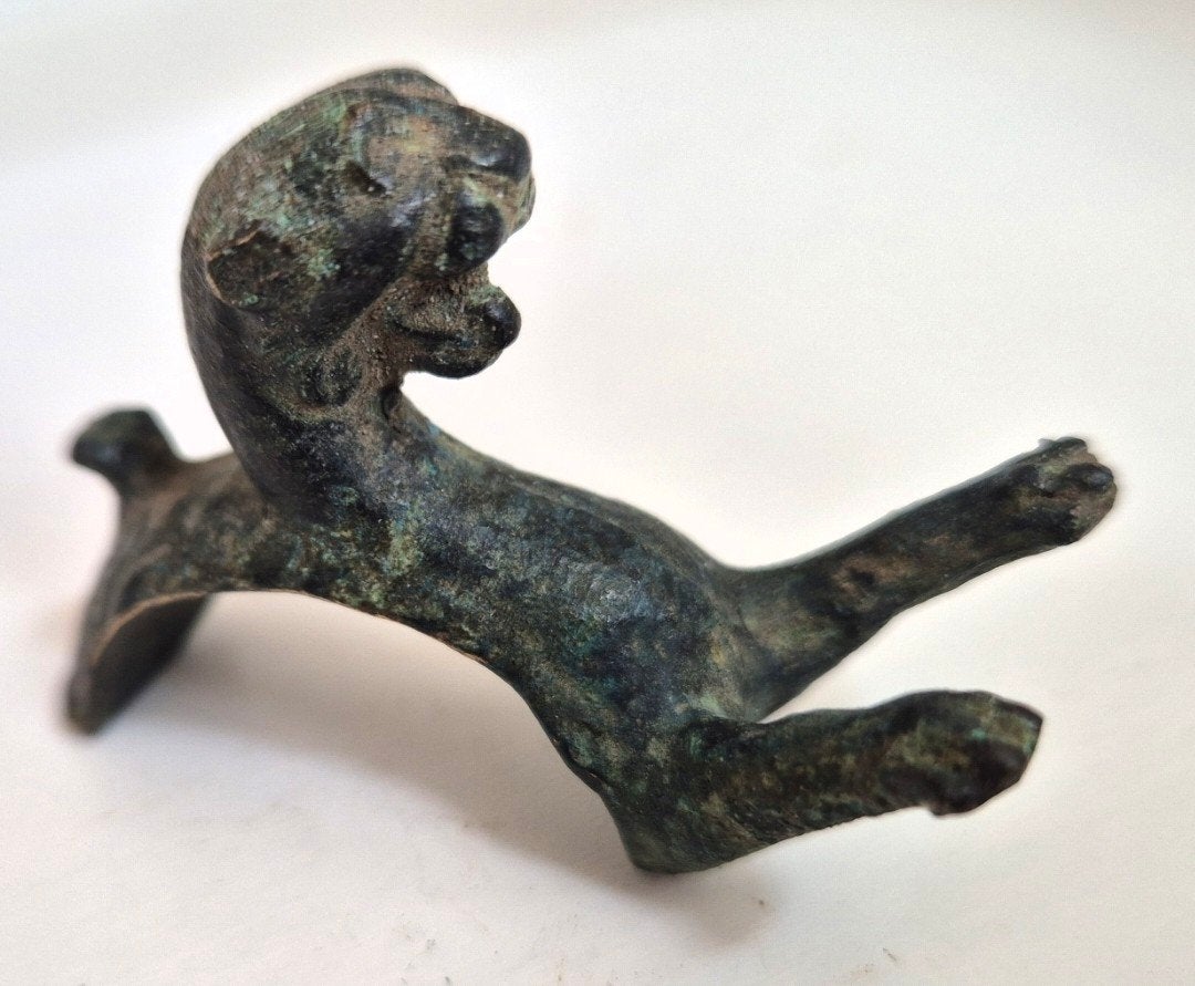 ≥ Romeins brons handvat bodemvondst — Antiek | Koper en Brons — Marktplaats
