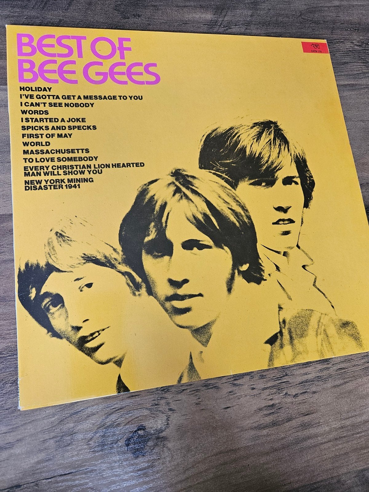 ≥ The Best of Bee Gees Vol. 1 LP Vinyl (1969) (m2406558797) — Vinyl ...