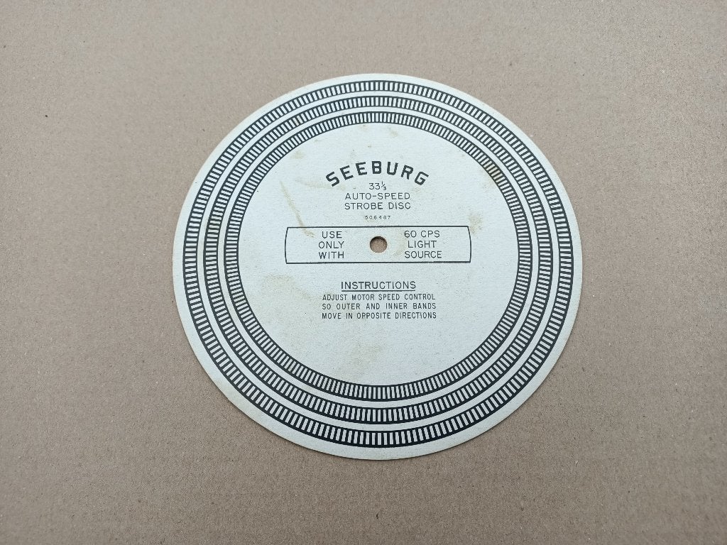 ≥ Auto-speed/ Strobe Disk Seeburg (Div) jukebox — Automaten | Jukeboxen ...