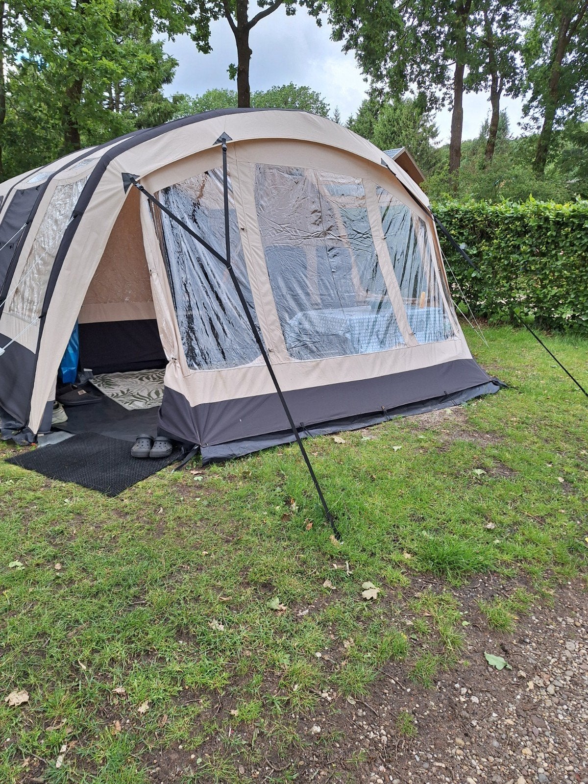 ≥ Obelink Florence XL TC 6 persoons opblaasbare tunnel tent — Tenten ...