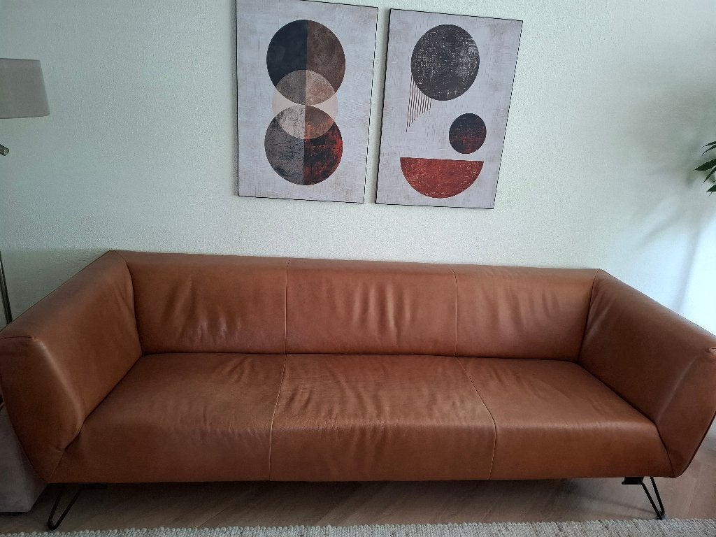 ≥ Te koop mooie design bank van Cartel living in rancho leer — Banken ...
