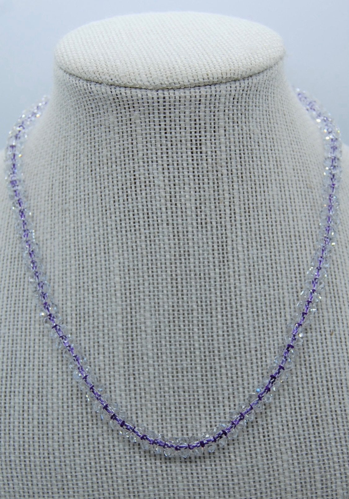 ≥ Unieke ketting van AA- kwaliteit bergkristal, 42 cm — Kettingen ...