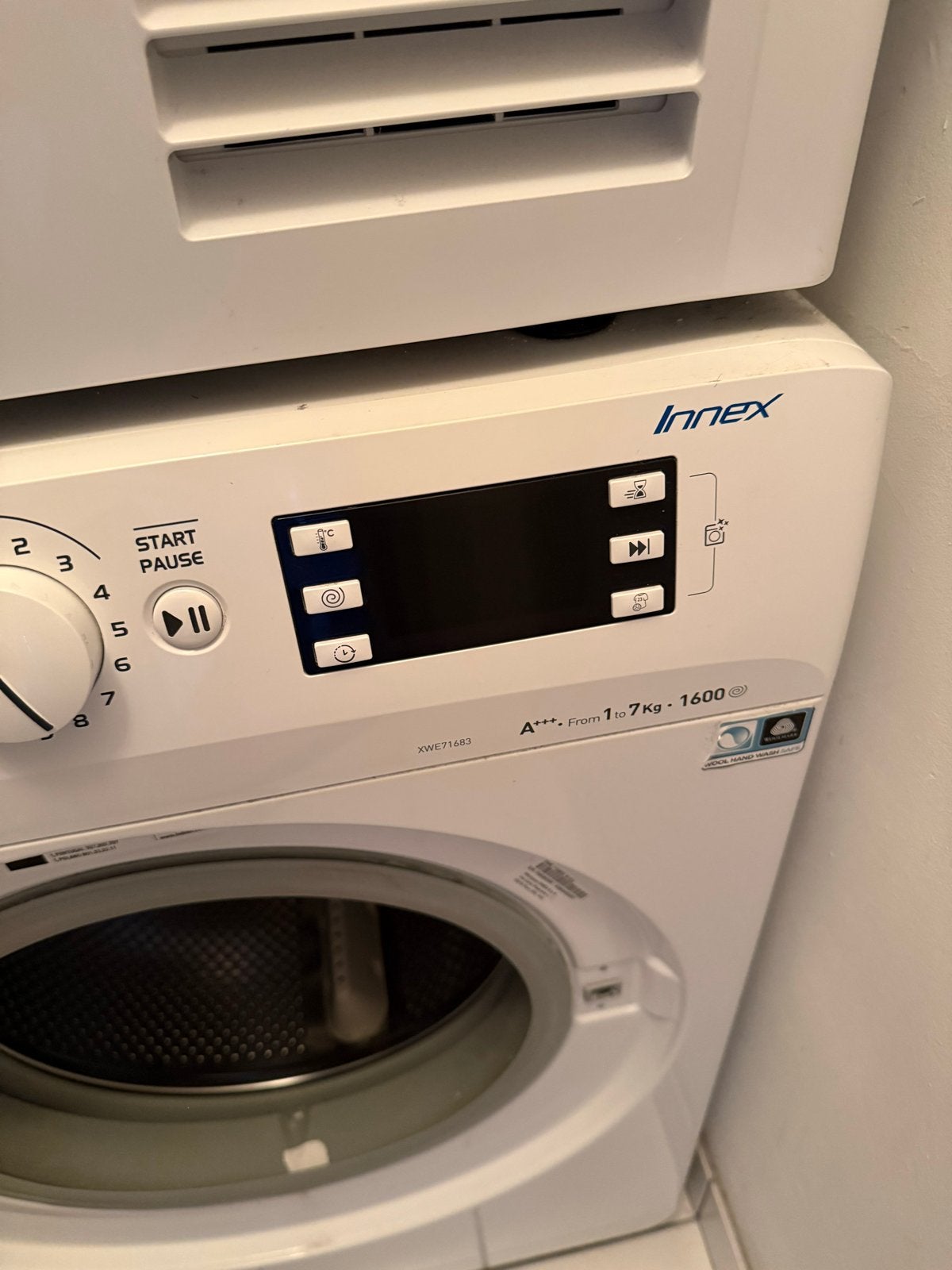 ≥ Indesit Innex XWE71683 Wasmachine 7kg 1600 toeren A+++ — Wasmachines ...