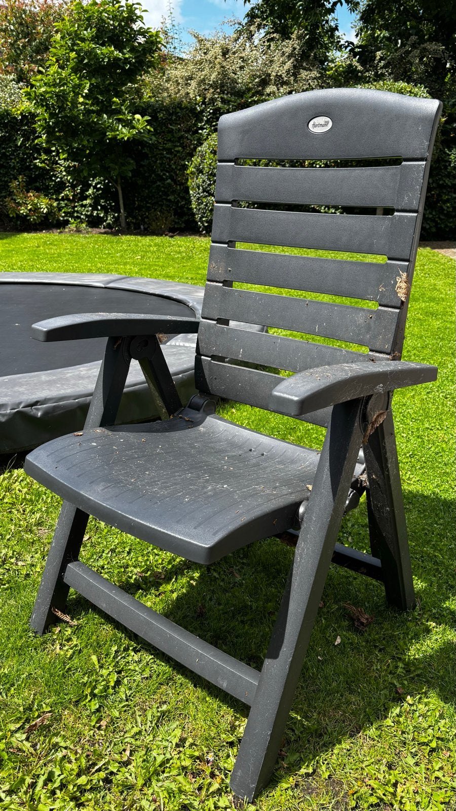 ≥ Hartman tuinstoelen - 4 stuks, verstelbaar — Tuinstoelen — Marktplaats
