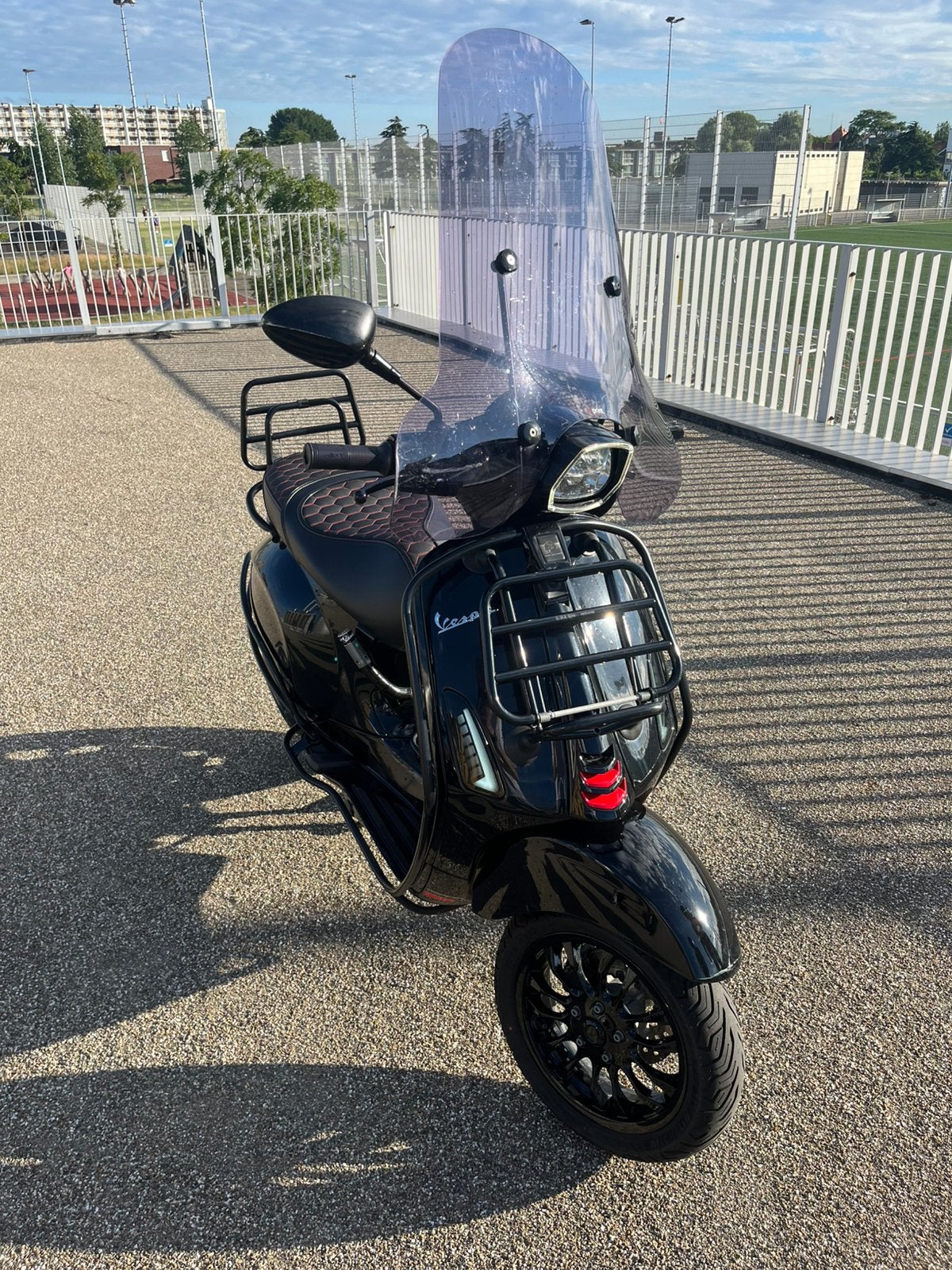 ≥ Zwarte Vespa sprint — Scooters | Vespa — Marktplaats