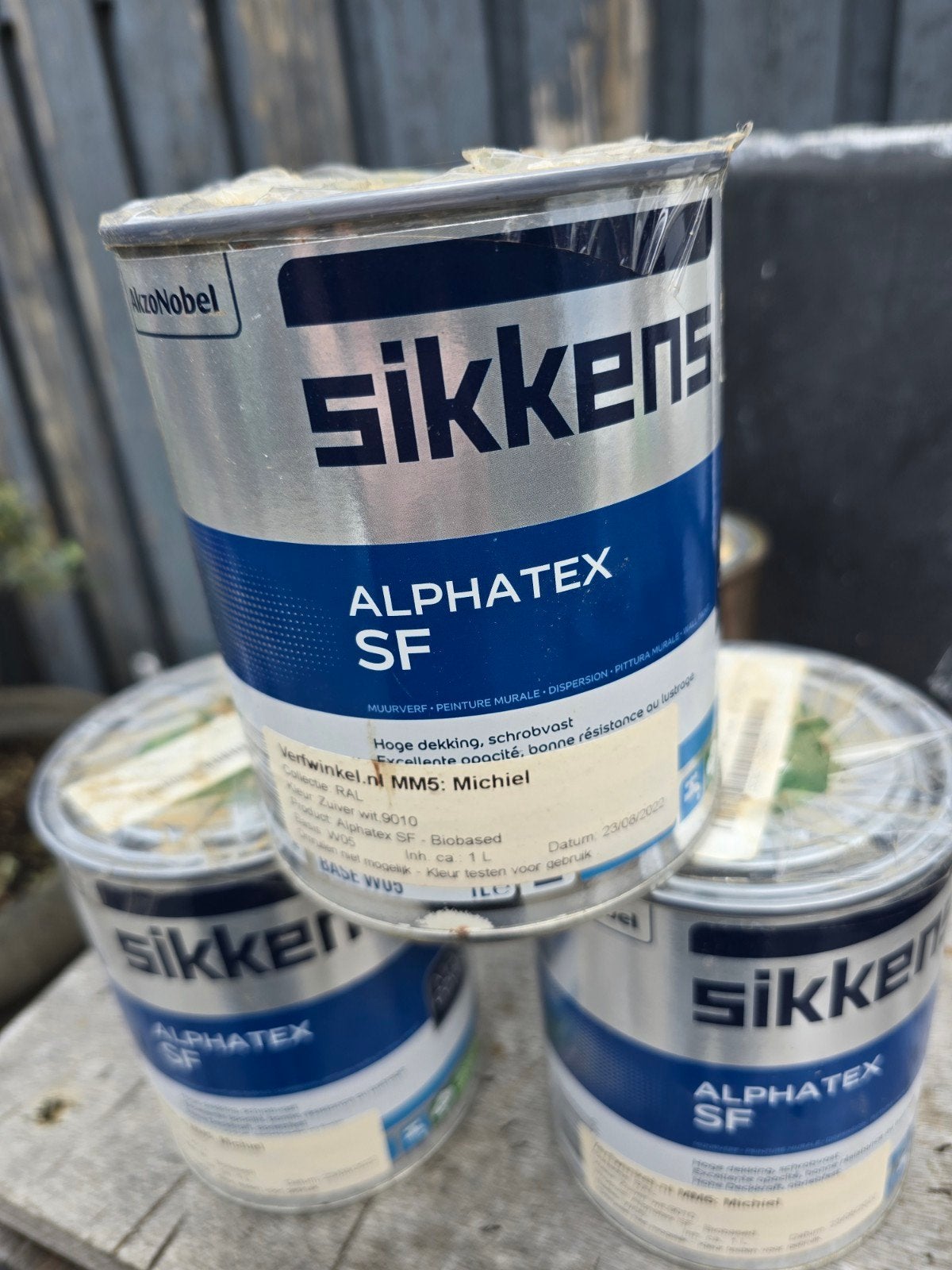 ≥ Sikkens Alphatex SF 9010 Muurverf - 3 x 1 Liter — Verf, Beits en Lak ...