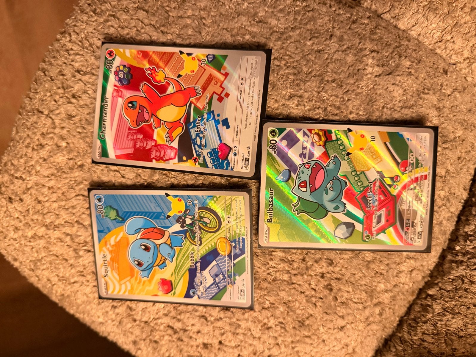 ≥ Pokémon Kaarten: Charmander, Bulbasaur, Squirtle Set ...