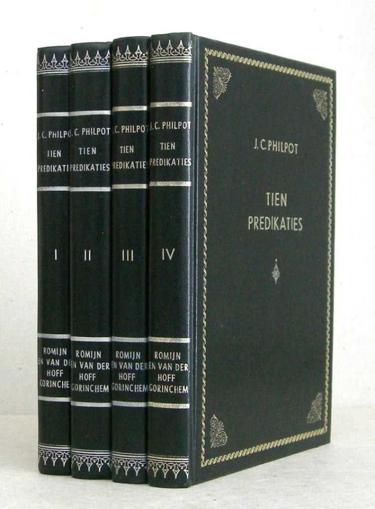 ≥ J.C. Philpot: Tien predikaties (4 delen complete set). — Godsdienst ...