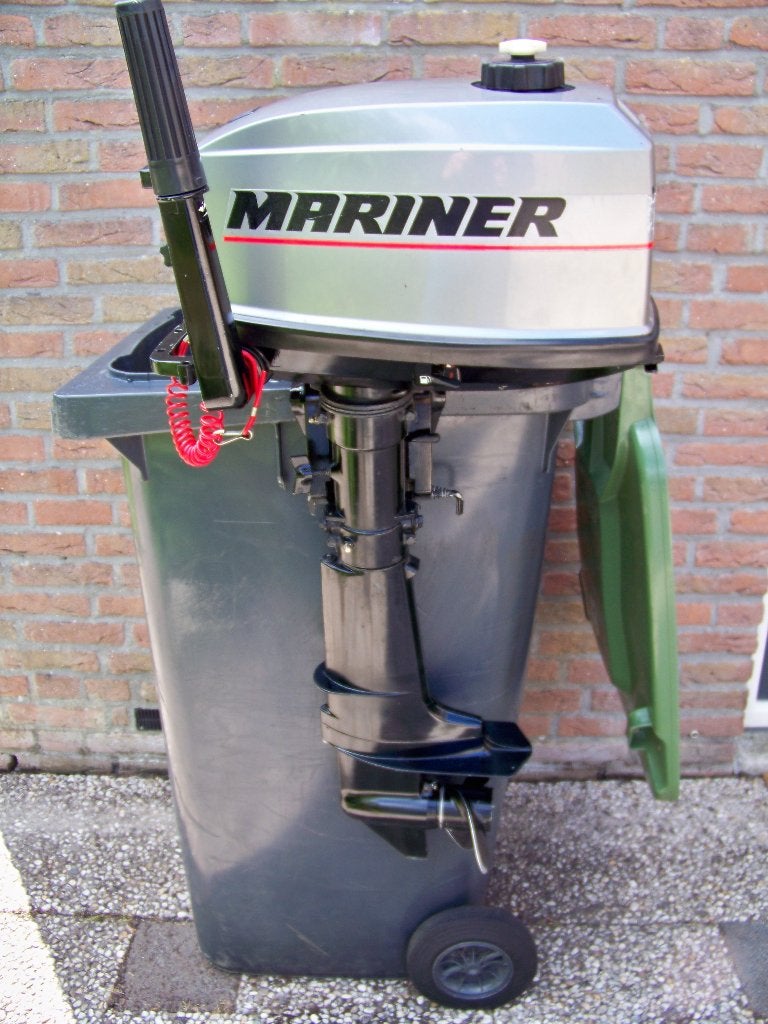 ≥ Mariner 5pk 2-takt kortstaart buitenboordmotor 18kg — Kano's ...