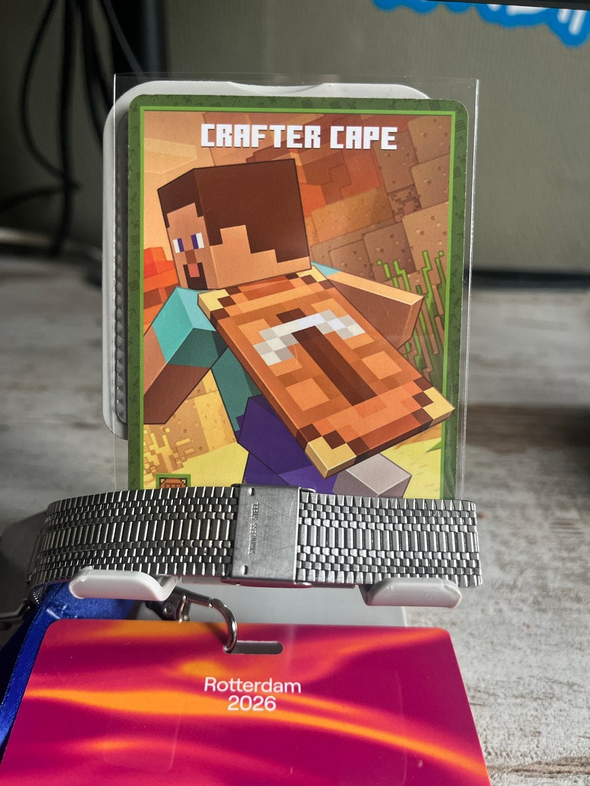 ≥ ! LAATSTE DAG ! Minecraft TwitchCon Europe Crafter Cape Code ...