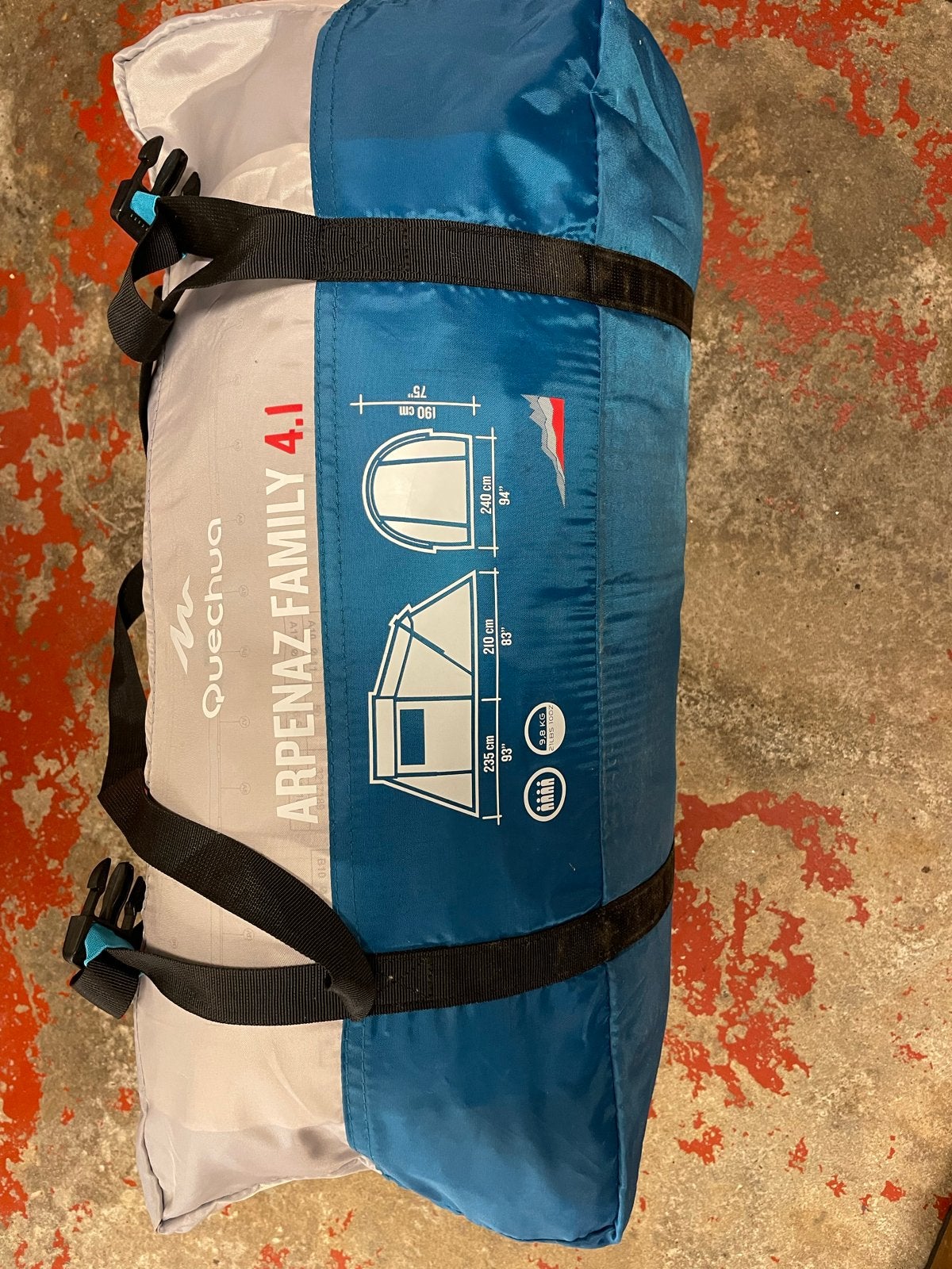 ≥ Quechua Arpenaz Family 4.1 Familietent - 4 Personen (m2408276395 ...