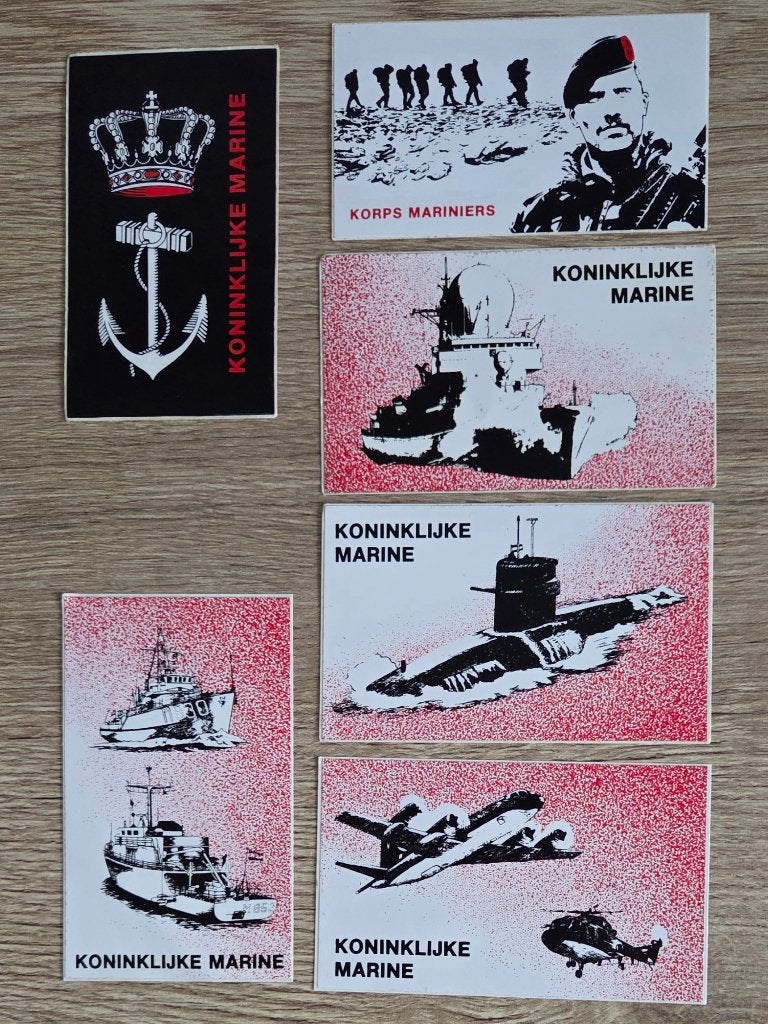 ≥ M13- Koninklijke Marine serie wervingsstickers — Stickers en Plaatjes ...