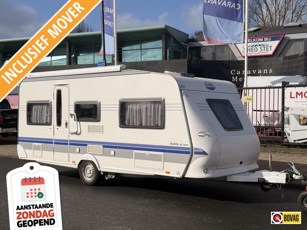 ≥ Hobby De Luxe 495 UL, Truma mover, Cassette luifel (m2406177883 ...