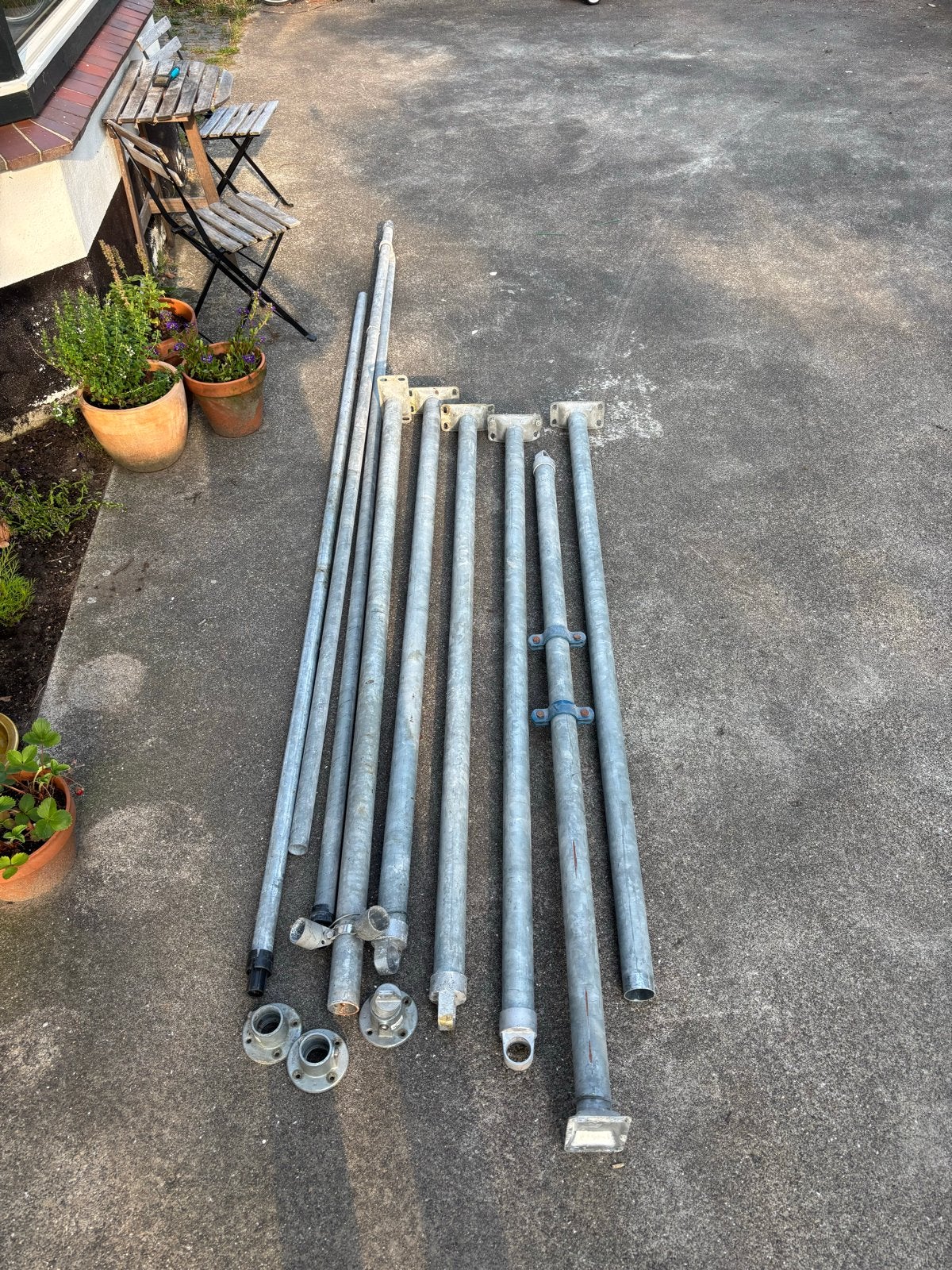 ≥ Steigerbuizen en koppelstukken - Diverse lengtes — Steigers — Marktplaats