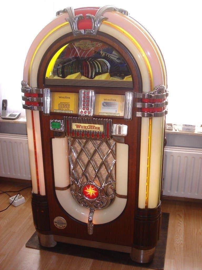 ≥ Jukebox Wurlitzer OMT CD Compleet Gevuld + extra,s — Automaten ...