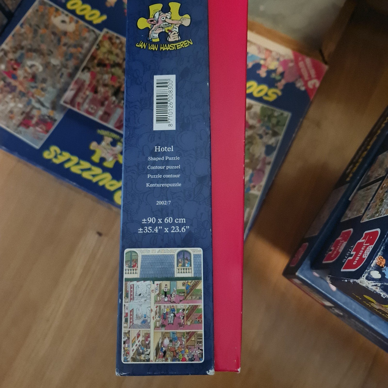 ≥ Jan van Haasteren Hotel 1500 stukjes legpuzzel — Denksport en Puzzels ...