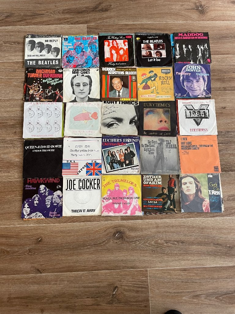 ≥ Partij 50 pop/rock singles (oa Beatles/Stones) — Vinyl Singles ...