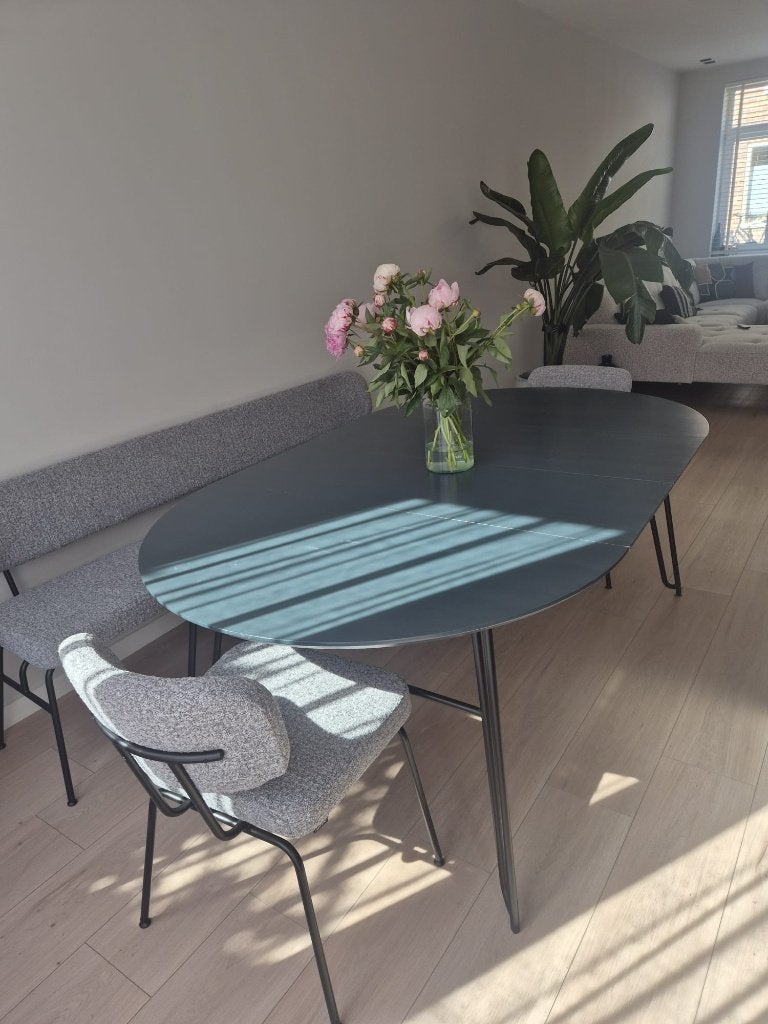 ≥ Kave Home Novac uitschuifbare eettafel Ø120 | 160 | 200 cm — Tafels ...