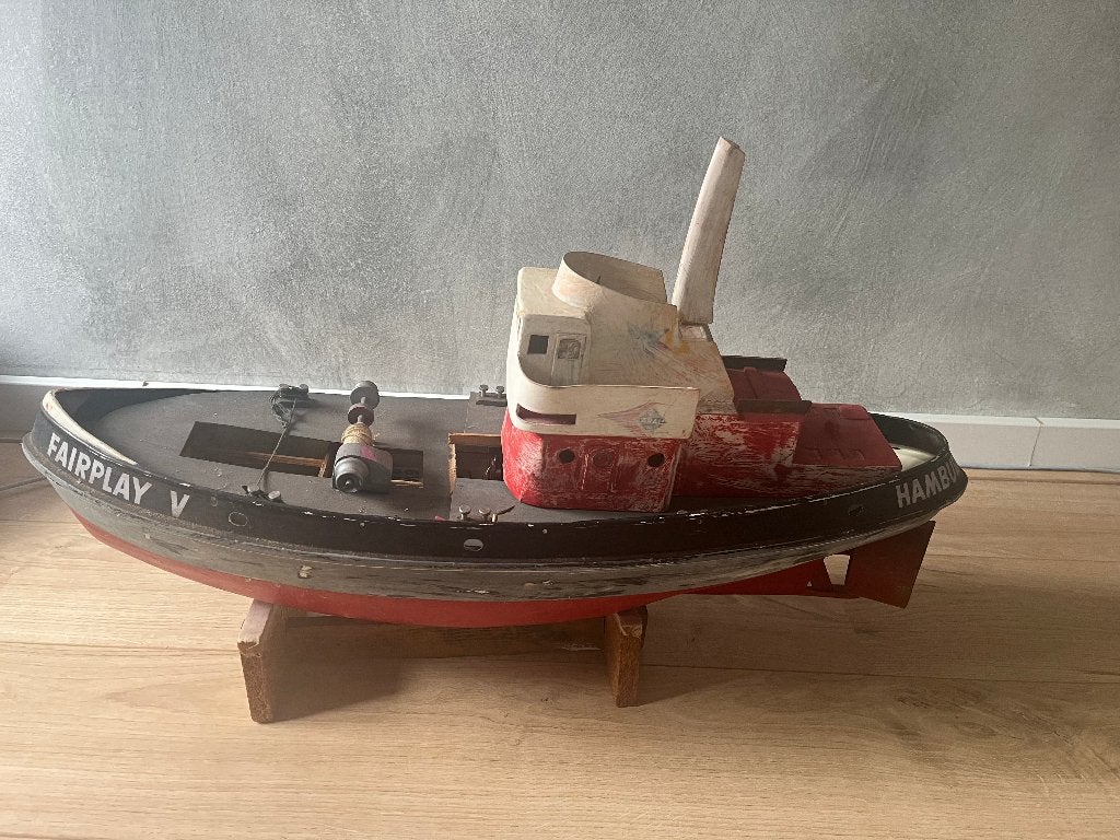 ≥ Vintage RC Sleepboot 'Fairplay V' met afstandsbediening — Modelbouw ...