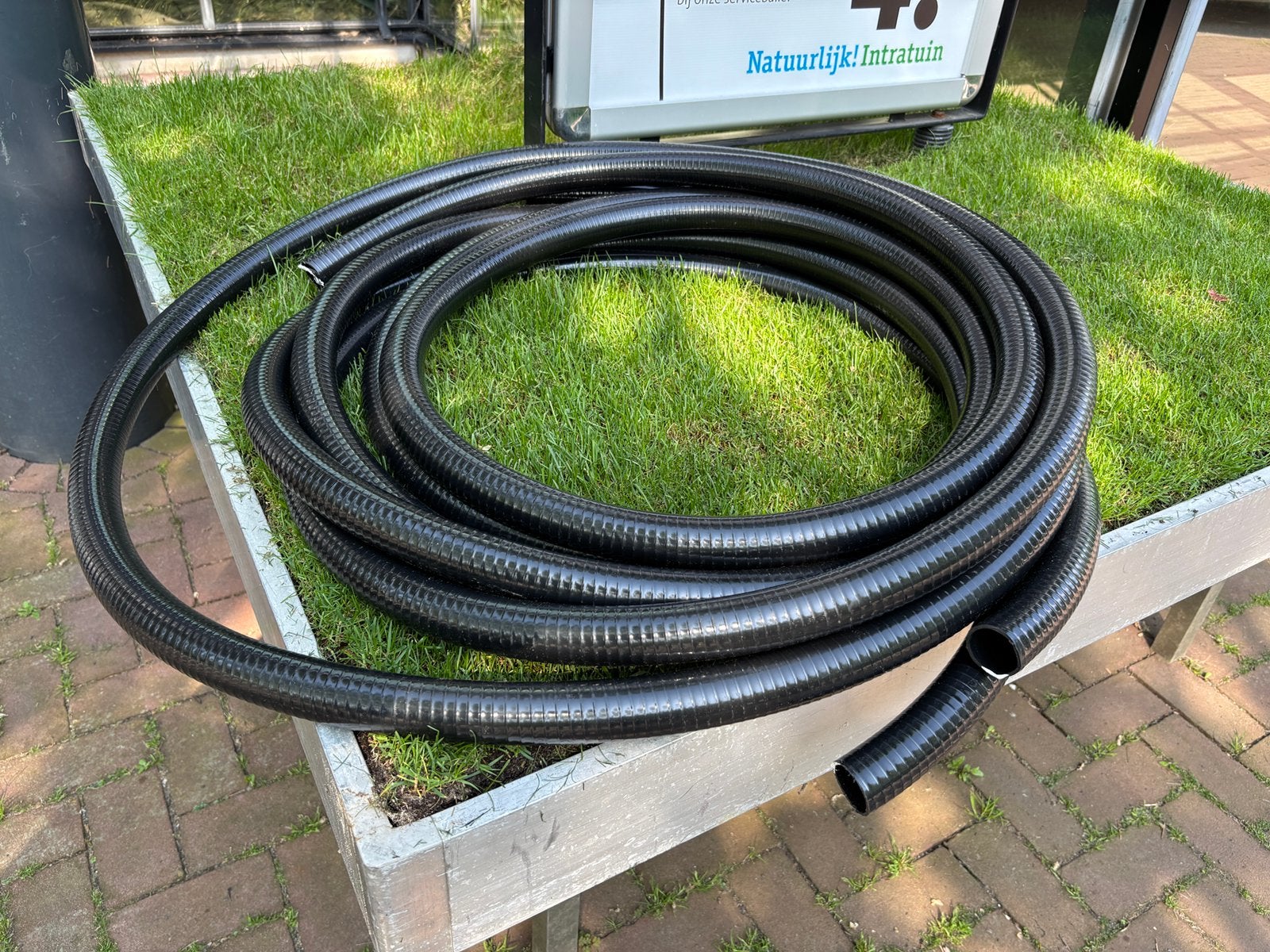 ≥ NIEUW Dikwandige vijverslang/zwembadslang 32 mm - 12 m — Zwembad ...