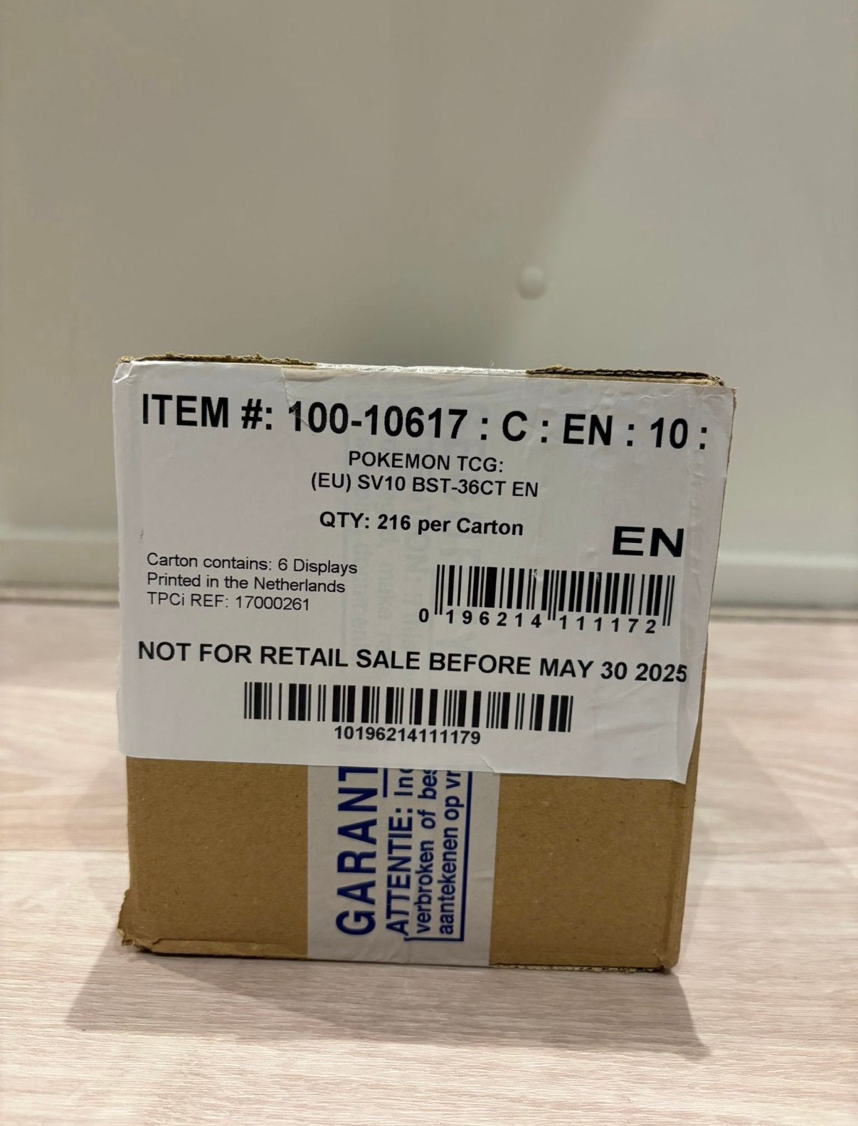 ≥ Pokemon Destined Rivals Booster box case (2x beschikbaar ...