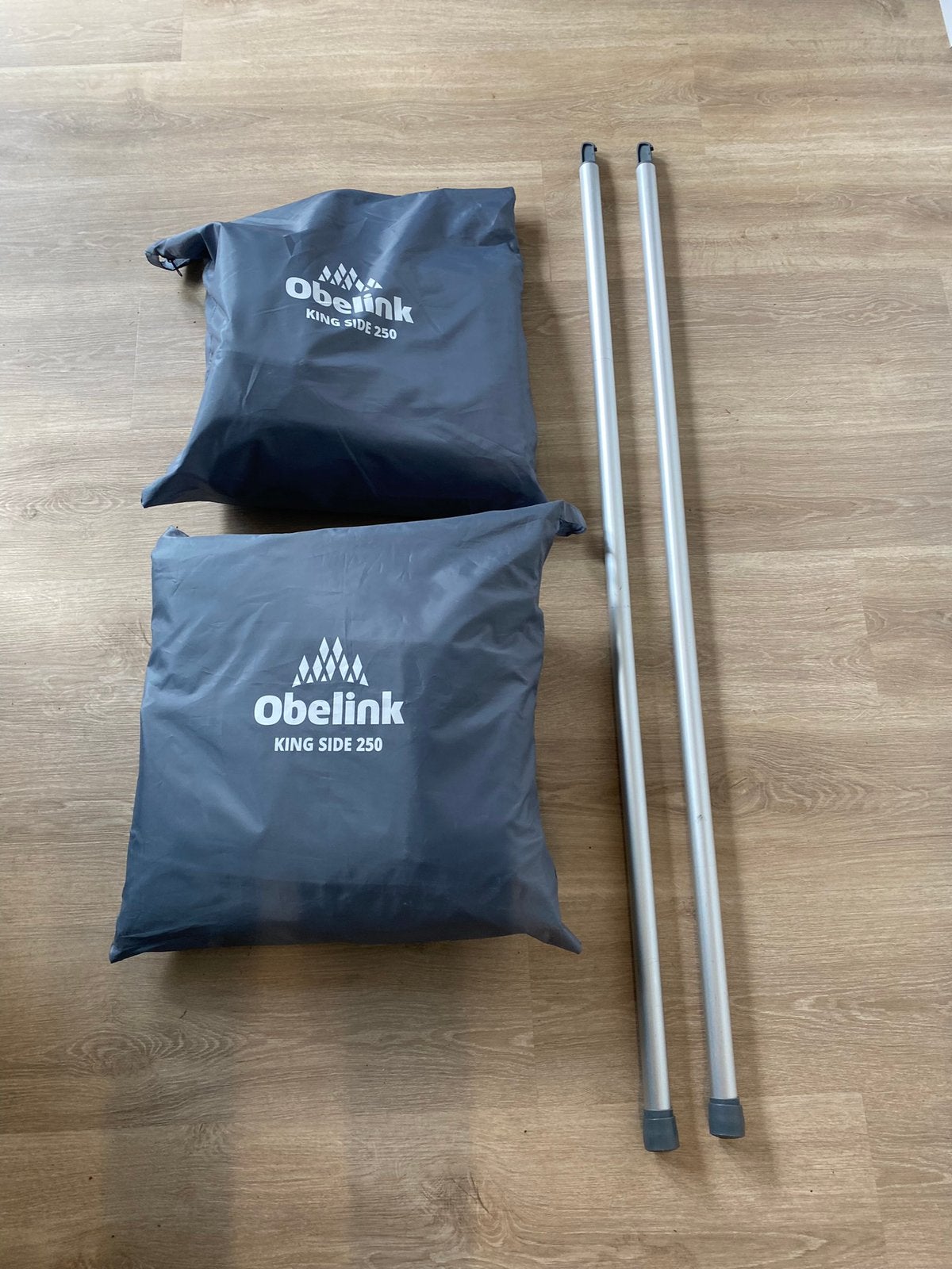 ≥ 2 zijwanden luifel incl rafter — Caravan accessoires — Marktplaats