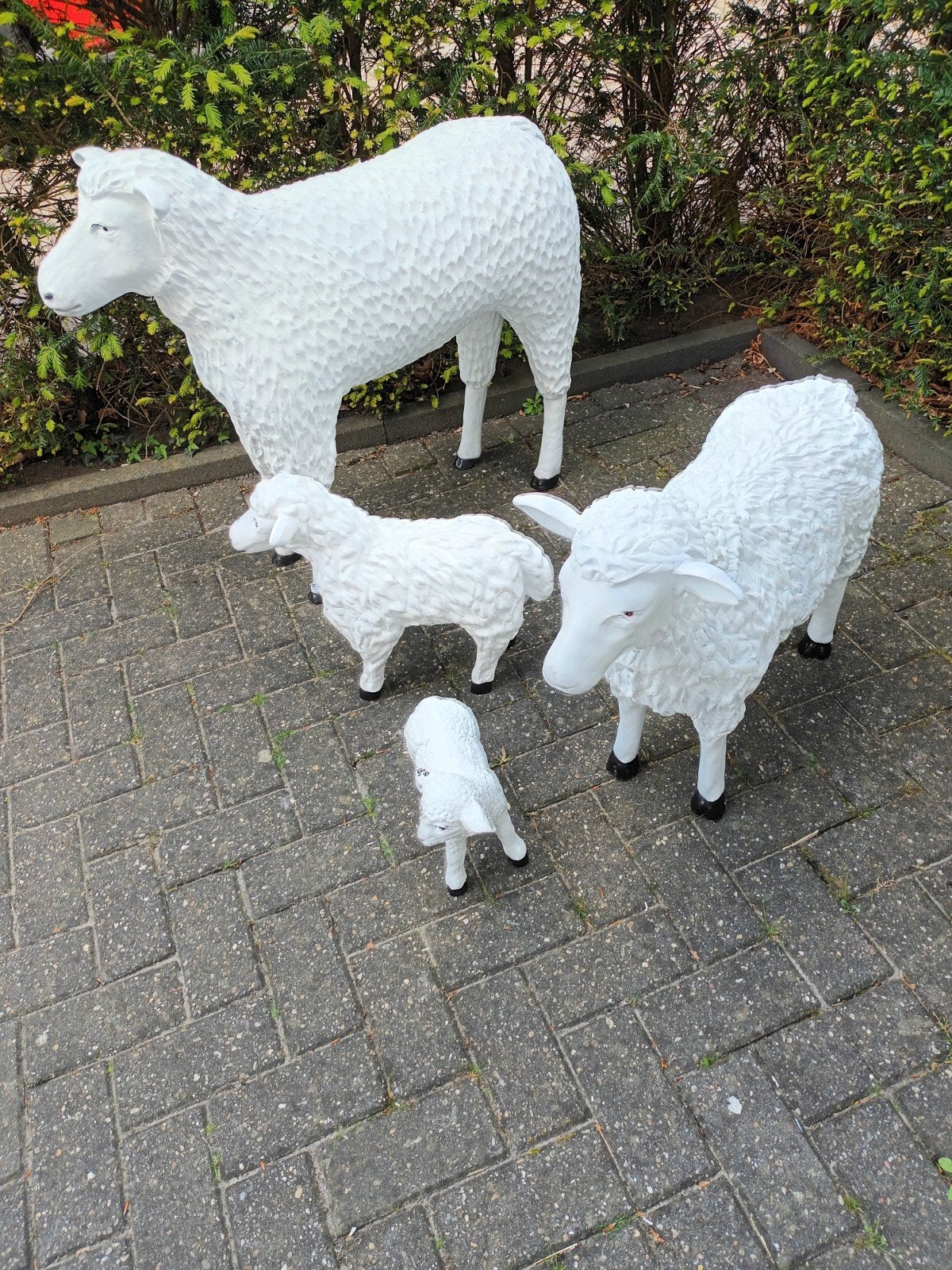 ≥ Nieuwe Beelden groot en kleine schaap — Tuinbeelden — Marktplaats