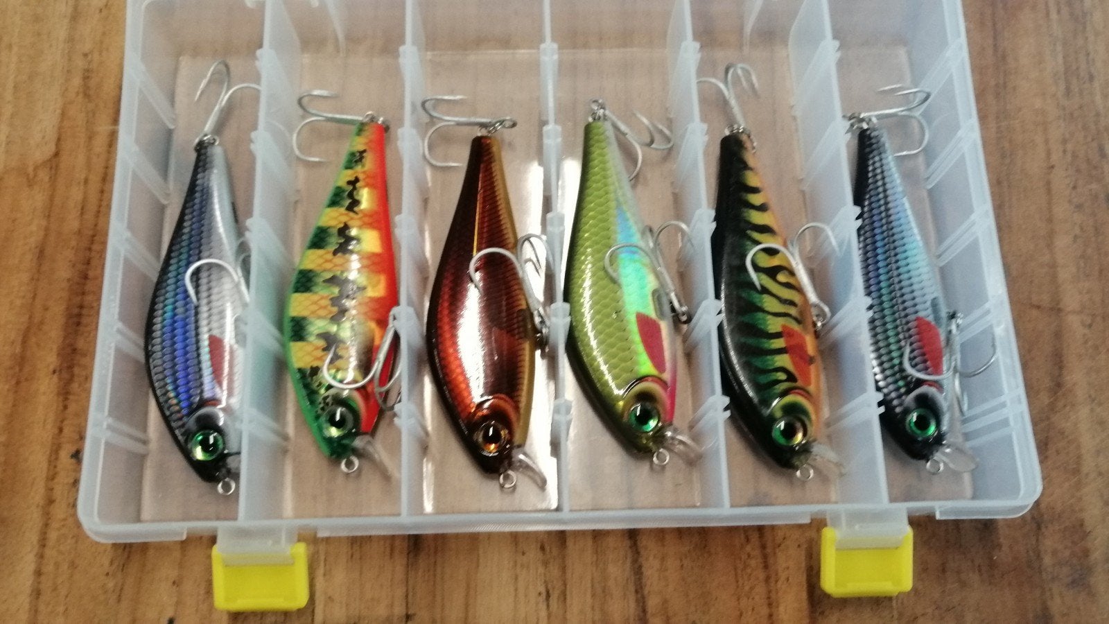 ≥ 6x Rapala Super Shadow Rap 11cm in Spro medium tacklebox ...