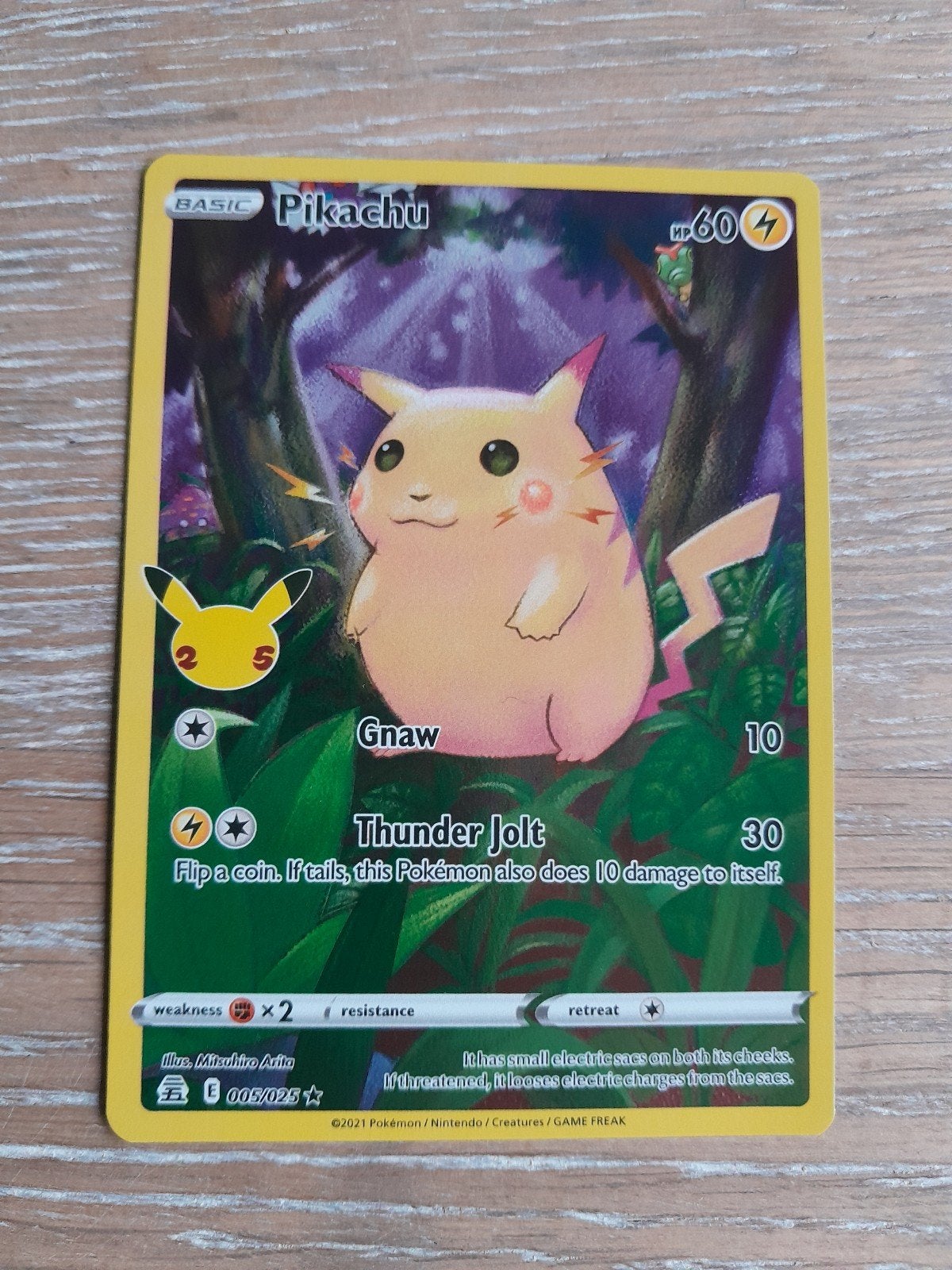 ≥ Pikachu Celebrations 005/025 Pokémon Kaart (m2407942972 ...