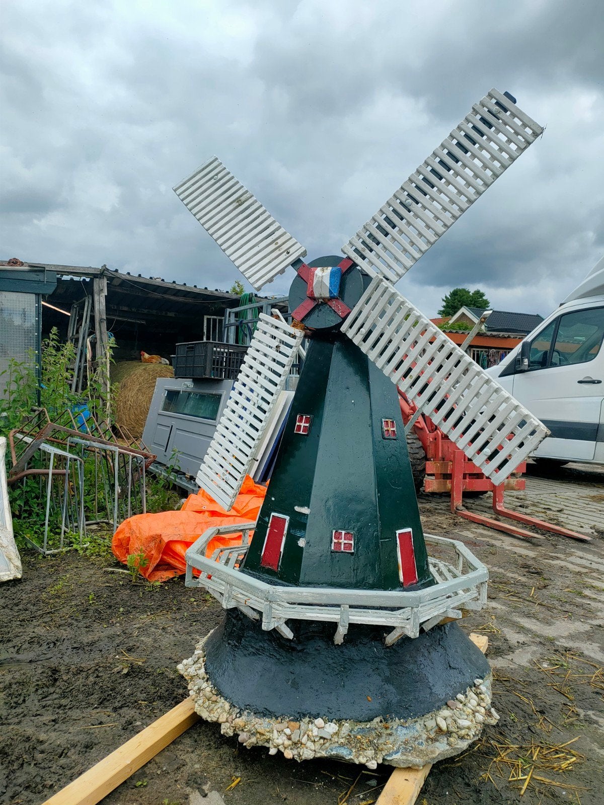 ≥ Unieke decoratie object windmolen 2.5 meter hoog — Tuinbeelden ...