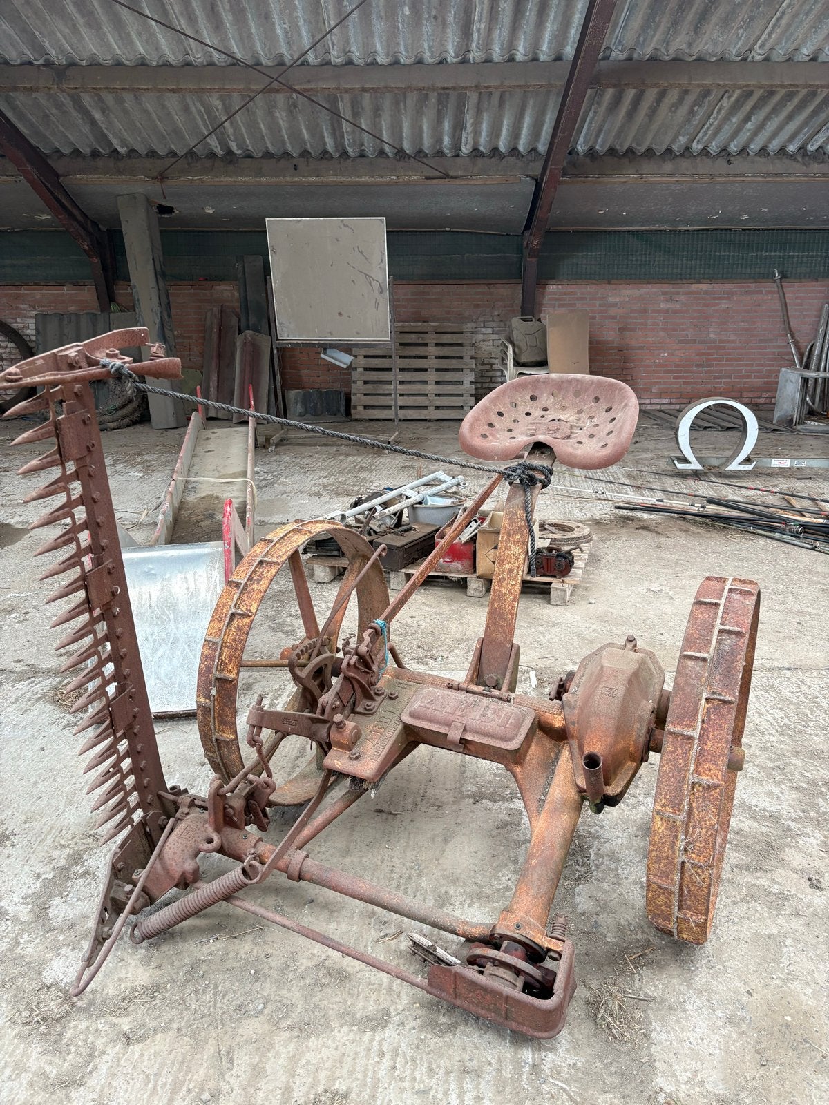≥ Antieke maaibalk voor restauratie of decoratie — Antiek | Koper en ...