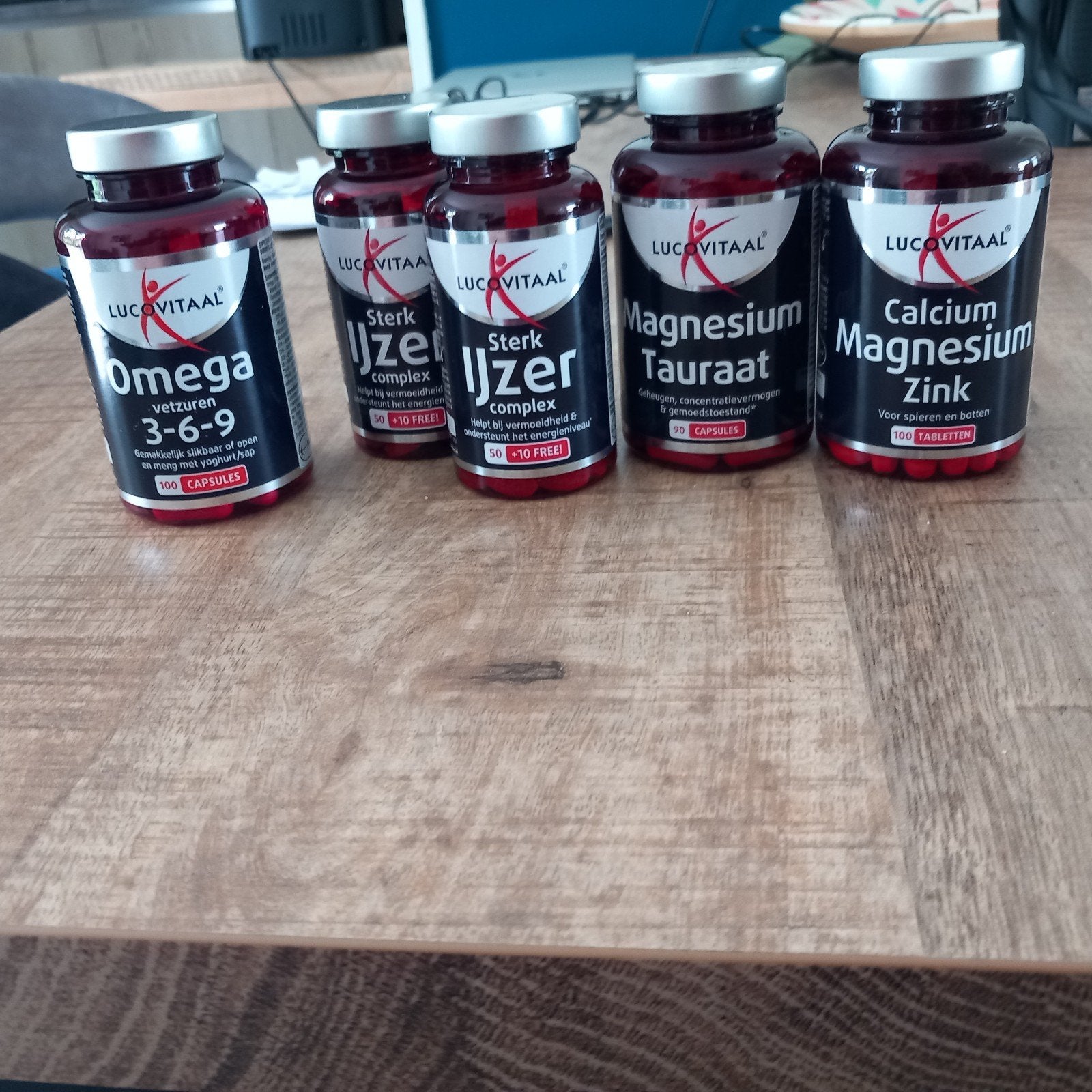 ≥ Lucovitaal 6x Supplementen: Omega, IJzer, Magnesium, Calcium ...