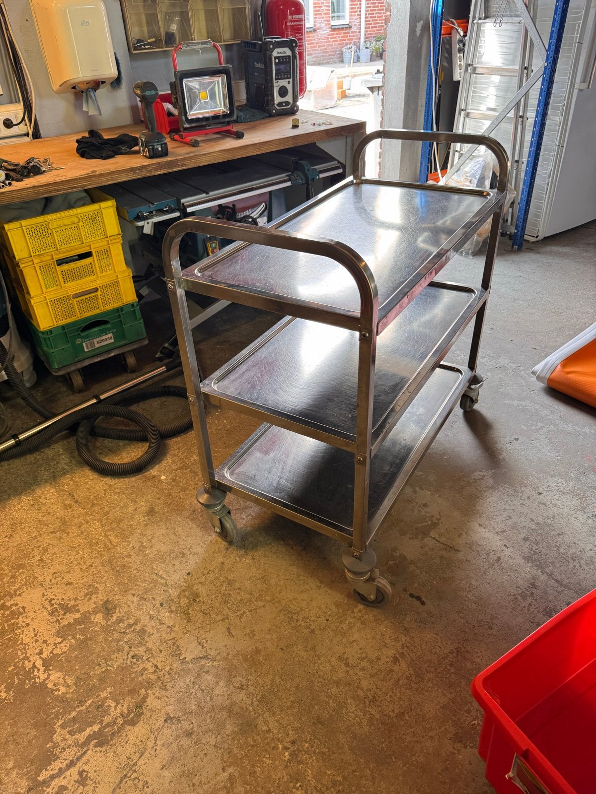 ≥ RVS Serveerwagen / Trolley met 3 Bladen (m2405975144) — Keuken ...