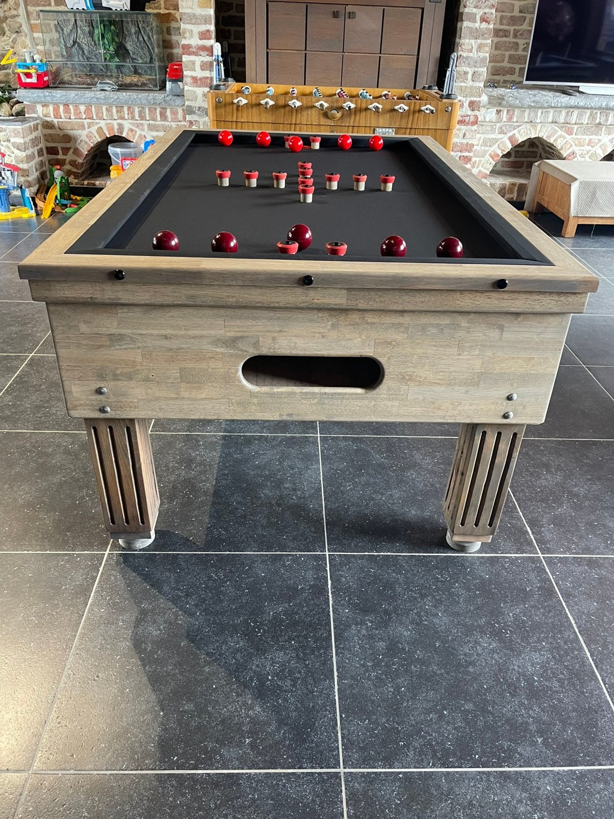 ≥ Biljarttafel - Vernieuwd en Compleet met Ballen (m2408272500 ...