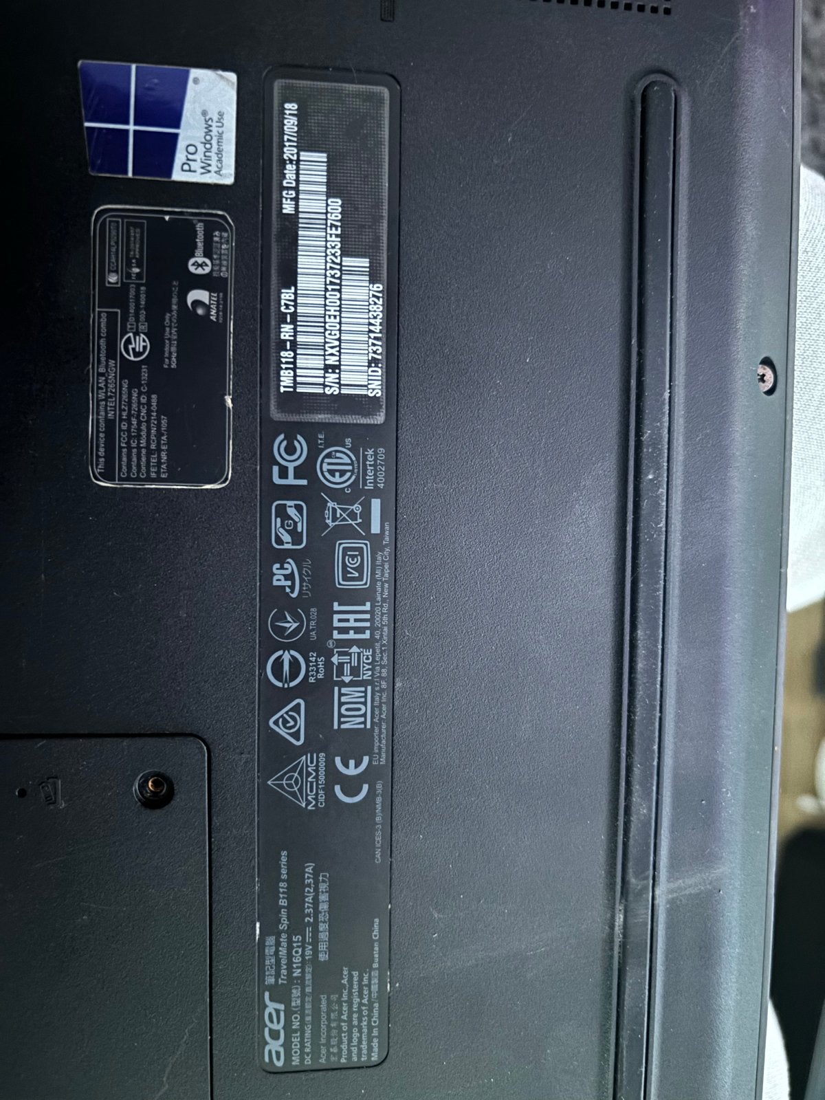≥ Acer Travelmate B118 - Windows 11 Pro incl. adapter — Windows Laptops ...