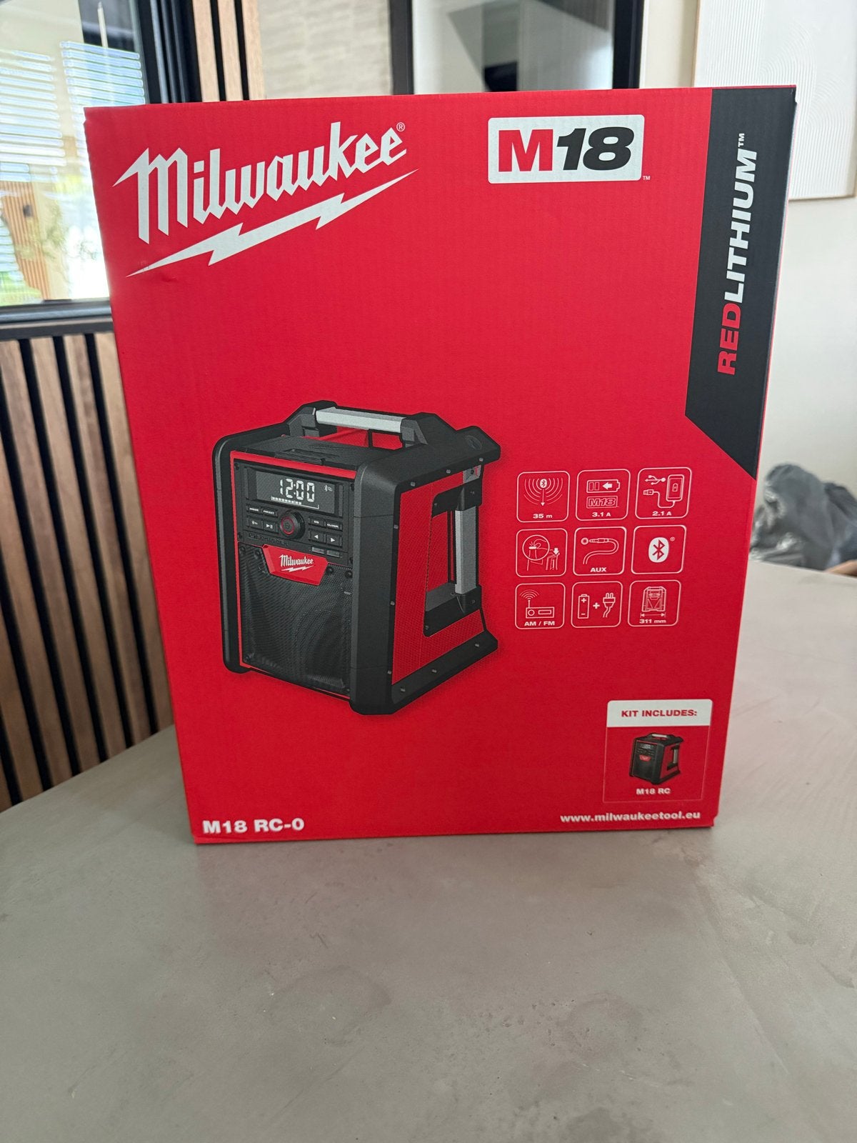 ≥ Milwaukee M18 Bouwradio - Nieuw in doos — Radio's — Marktplaats