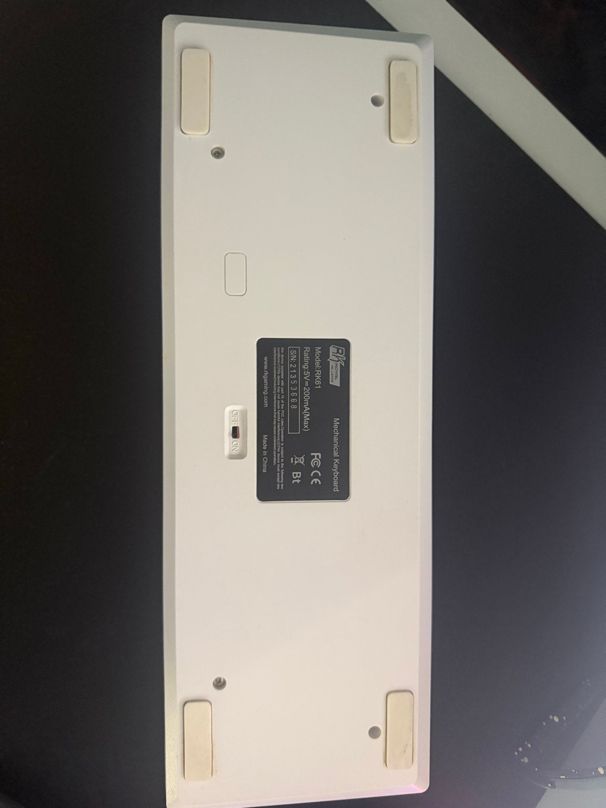 ≥ Royal Kludge RK61 60% mechanisch toetsenbord bruine switches ...