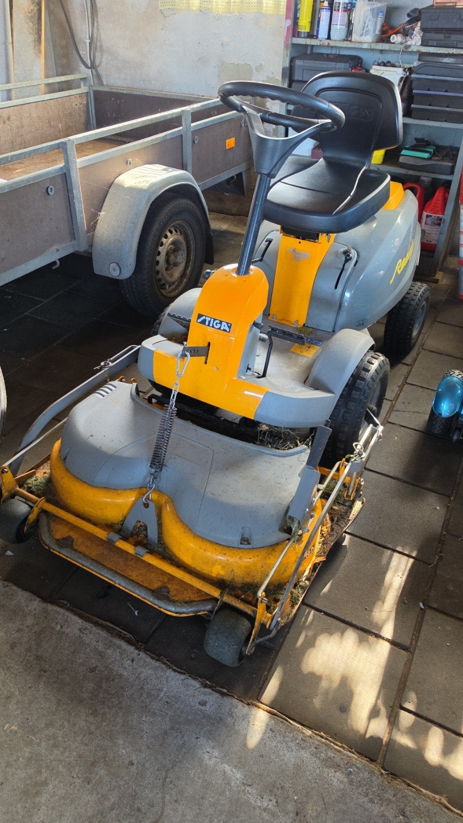 ≥ Stiga Ready V301 Zitmaaier - Krachtige Benzine Grasmaaier ...