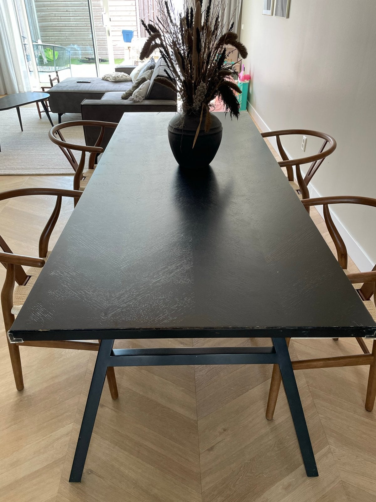 ≥ Eettafel Zuiver van Loods 5, 220x90cm, beschadigd — Tafels ...