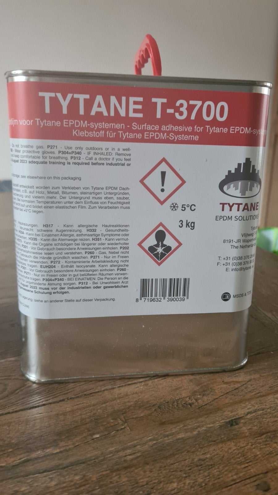 ≥ Tytane T-3700 EPDM Lijm - 1kg en 3kg beschikbaar — Overige Doe-het ...