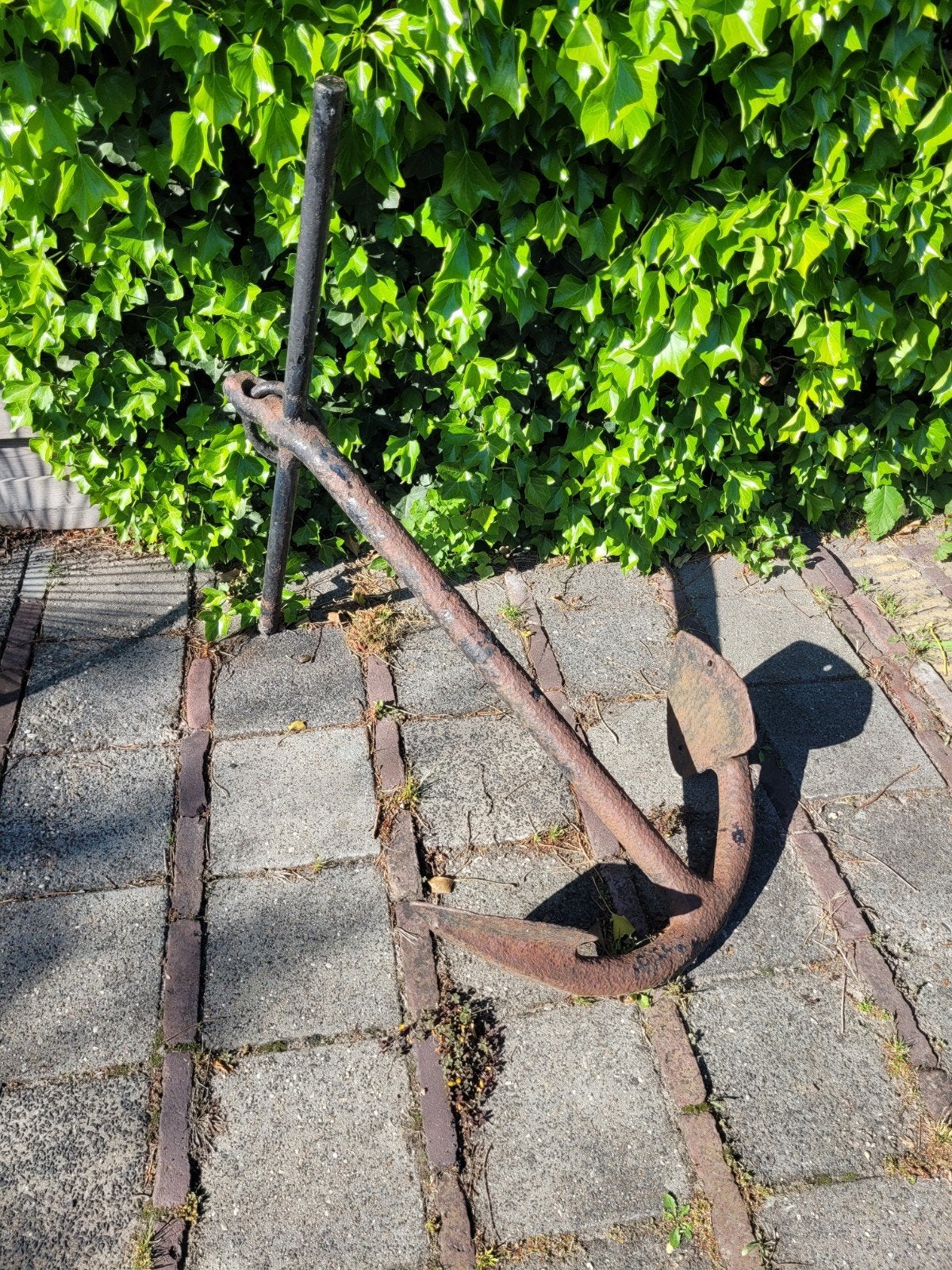 ≥ Groot scheepsanker - Unieke tuindecoratie — Tuinbeelden — Marktplaats