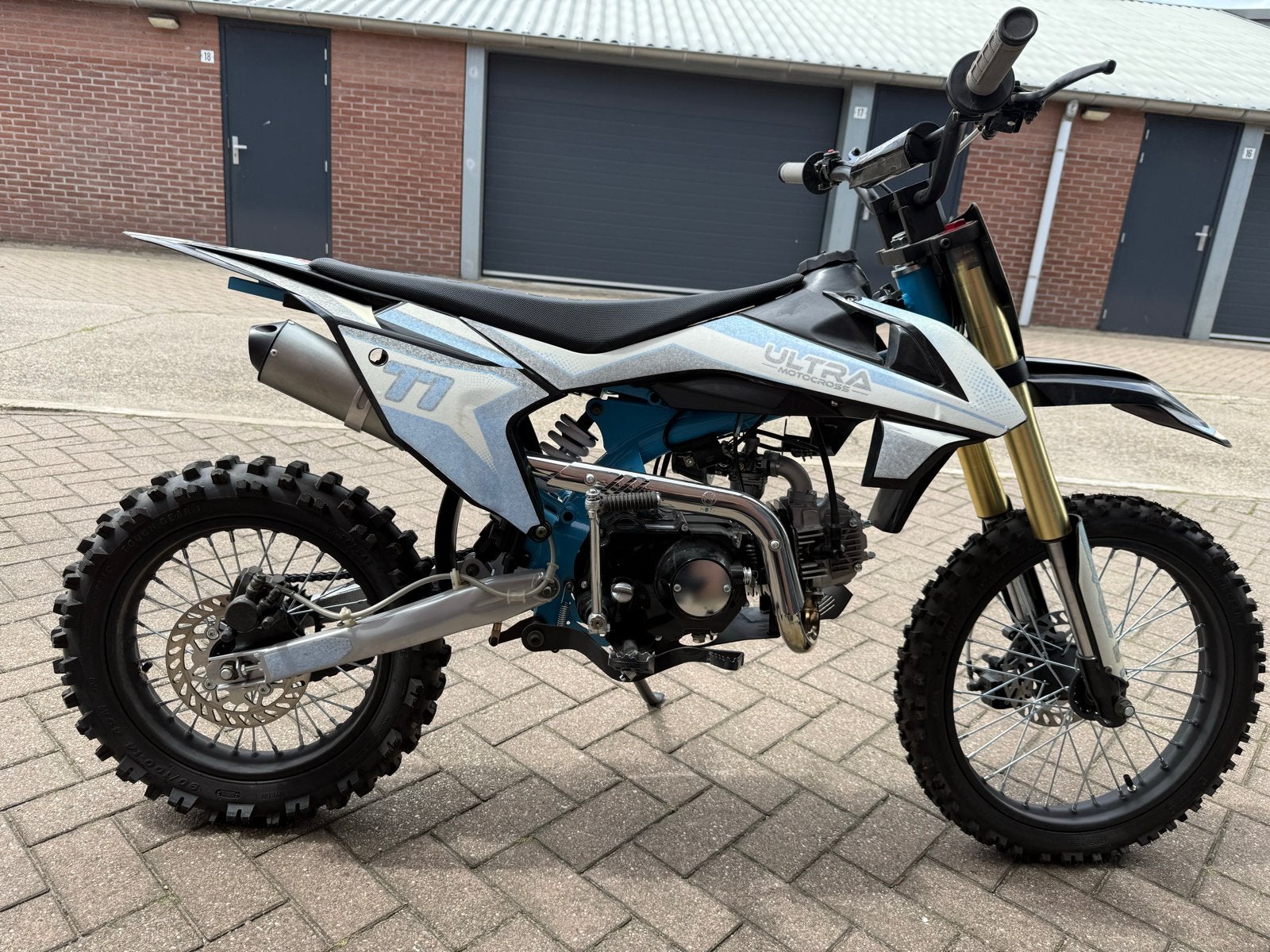 ≥ Ultra Motocross Pitbike 125cc 4-takt - Zo goed als nieuw — Minibikes ...