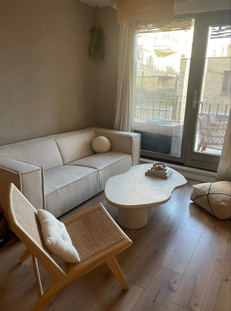 ≥ BySidde Sommer 3-zits bank in Oat Beige japandi interieur — Banken ...