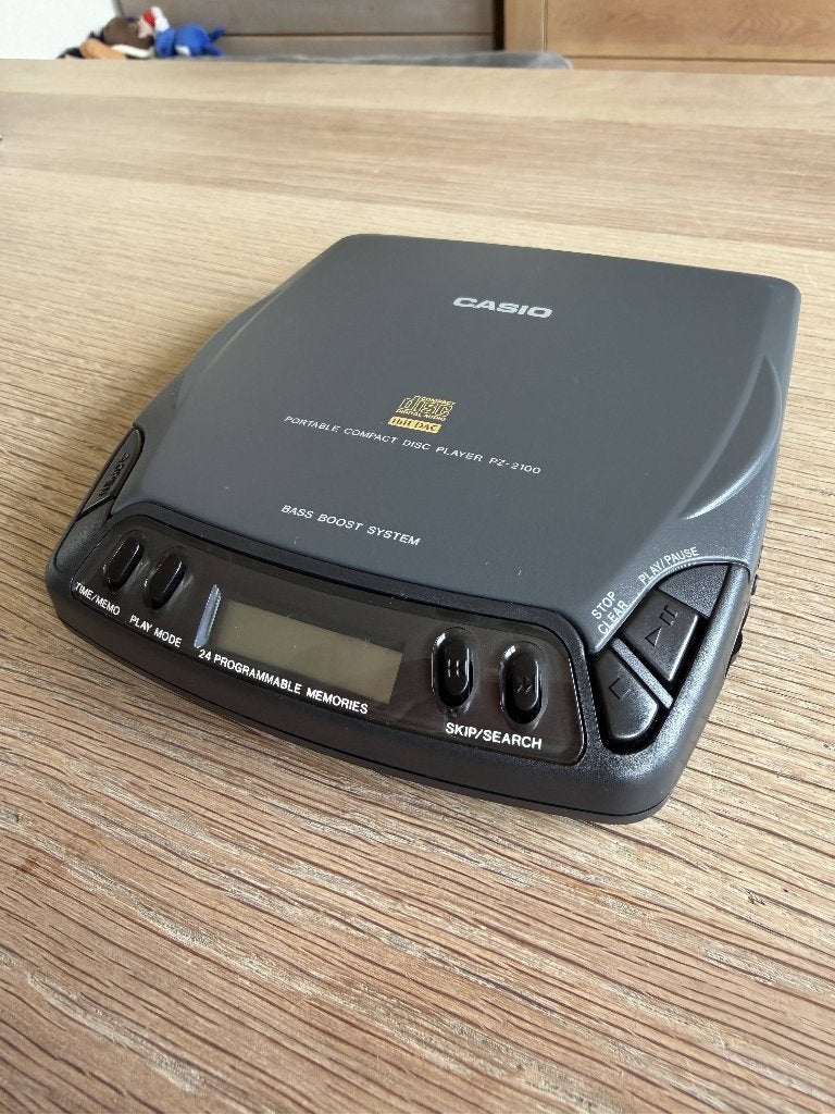 ≥ Vintage Casio PZ-2100 Portable CD-speler uit de jaren 90 — Cd-spelers ...